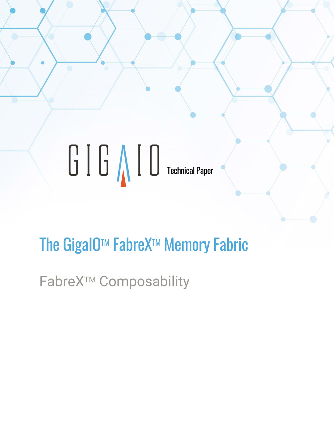 FabreX Composability - GigaIO