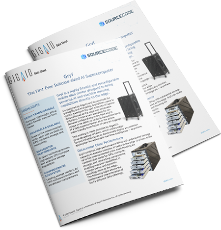 Gryf: The First-ever Suitcase-sized AI Supercomputer - GigaIO