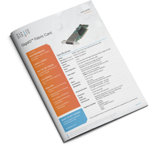 GigaIO™ Fabric Card - GigaIO